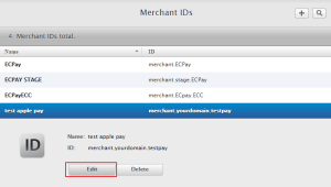 Apple Pay開發者前置準備說明 - ECPay Developers